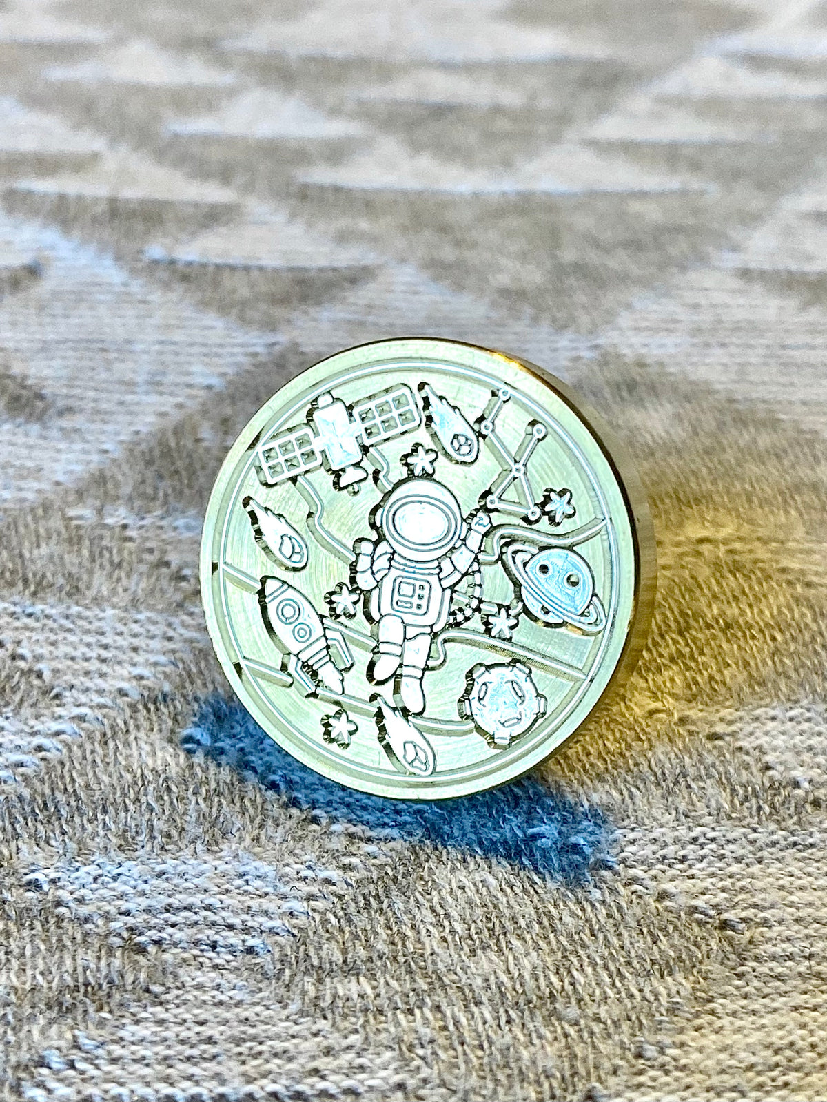 Little Astronaut Just Hangin Around in Space Wax Seal Stamp– Air Of ...