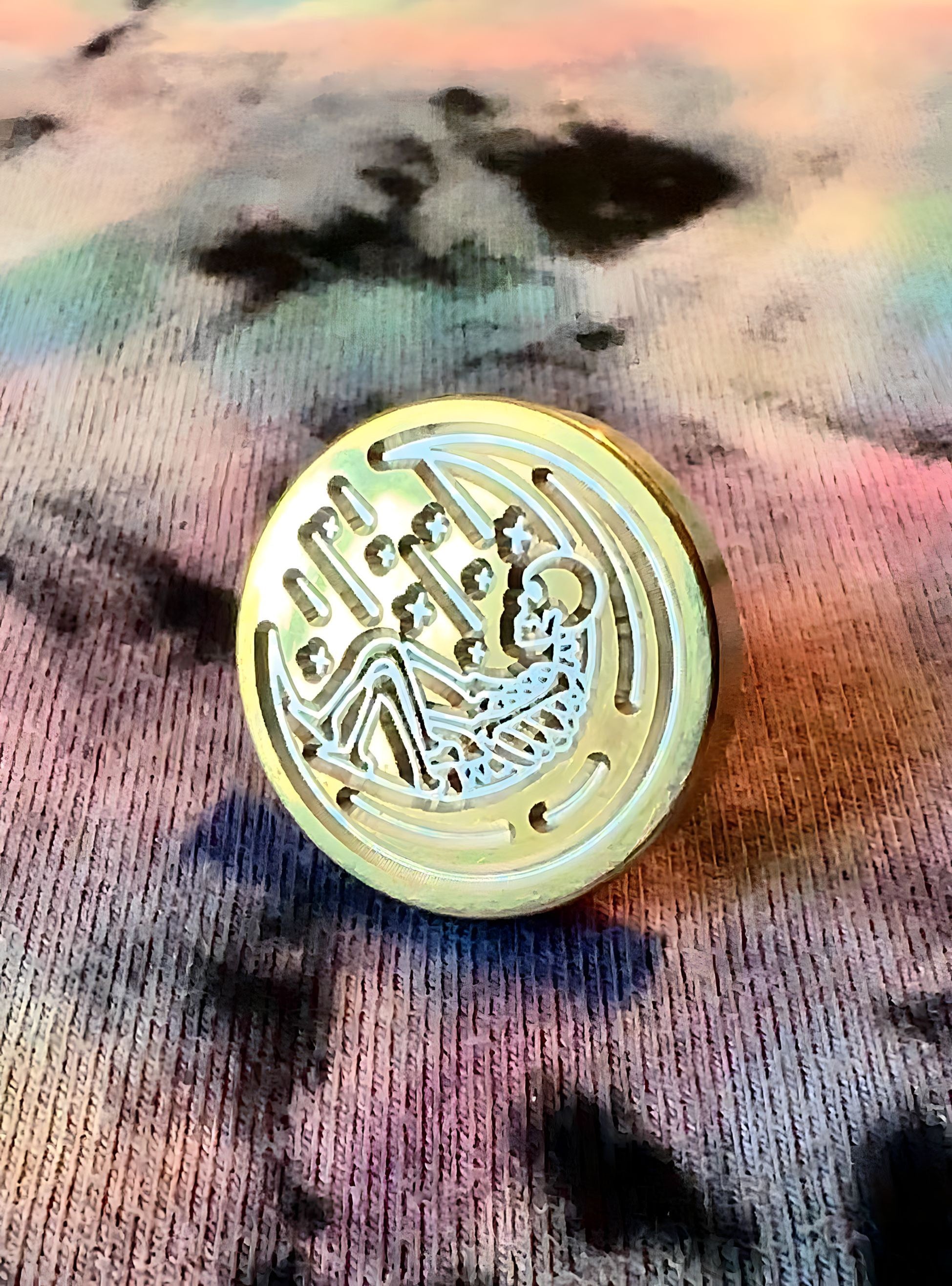 Death By the Moonlight Wax Seal Stamp– Air Of Secrecy Wax Shop